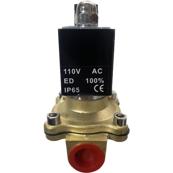 Electroválvula de 1/2 in en bronce - METVAL SAS Importador de productos ...
